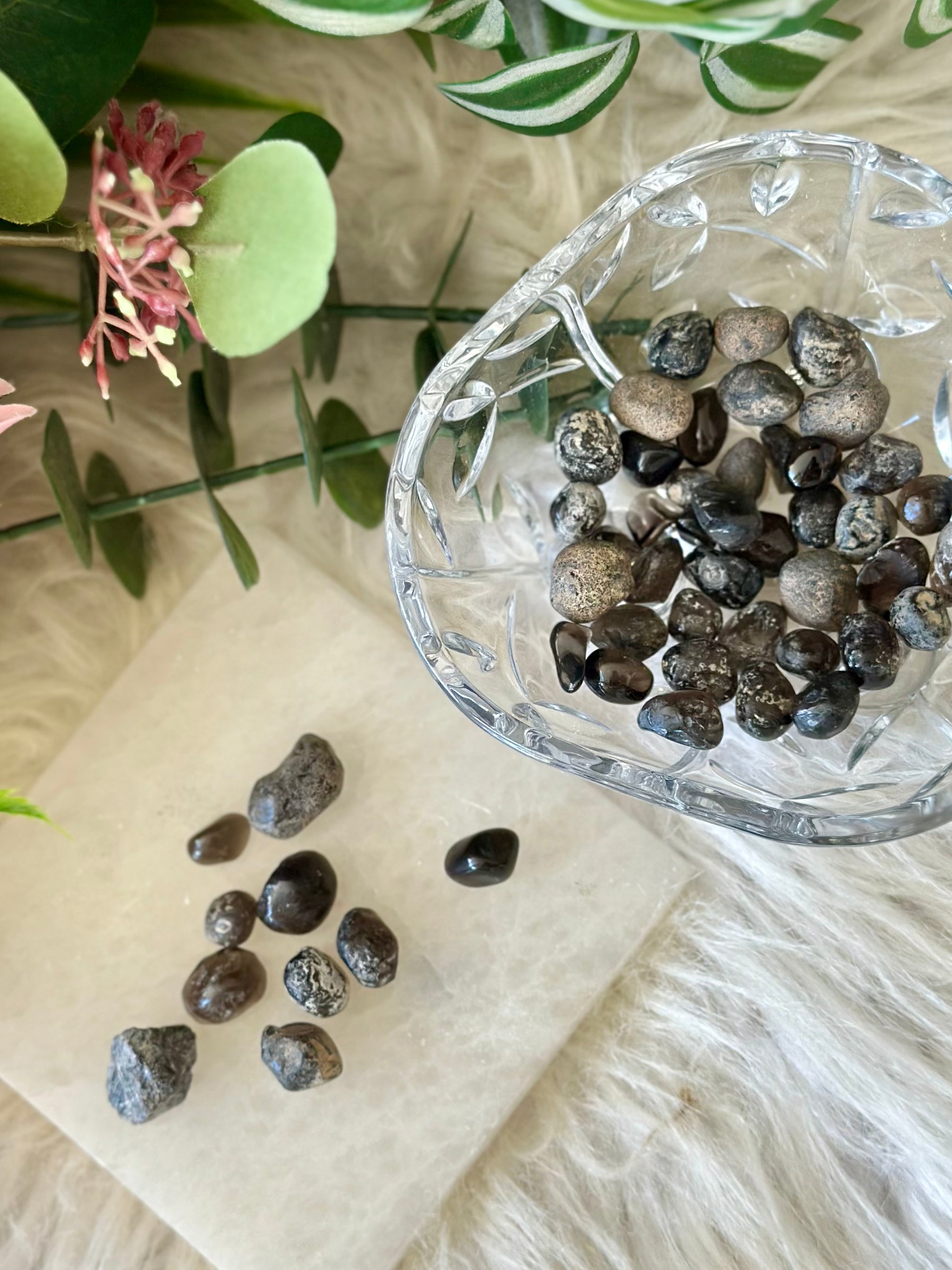 Buy Natural Apache Tears Tumble Stone | Muse Crystals & Mystical Gifts