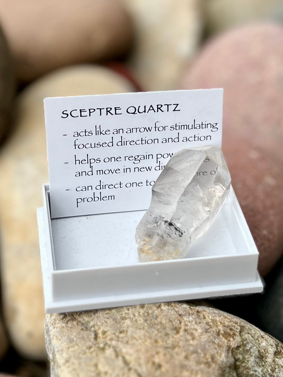 Spirit Quartz Cluster ~ Specialty Boxed Crystal | Muse Crystals & Mystical Gifts