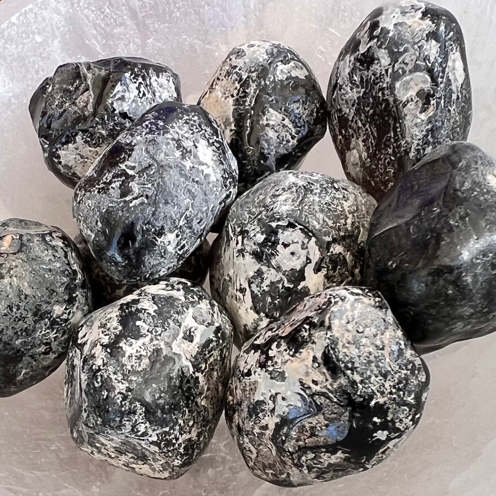 Buy Natural Apache Tears Tumble Stone | Muse Crystals & Mystical Gifts