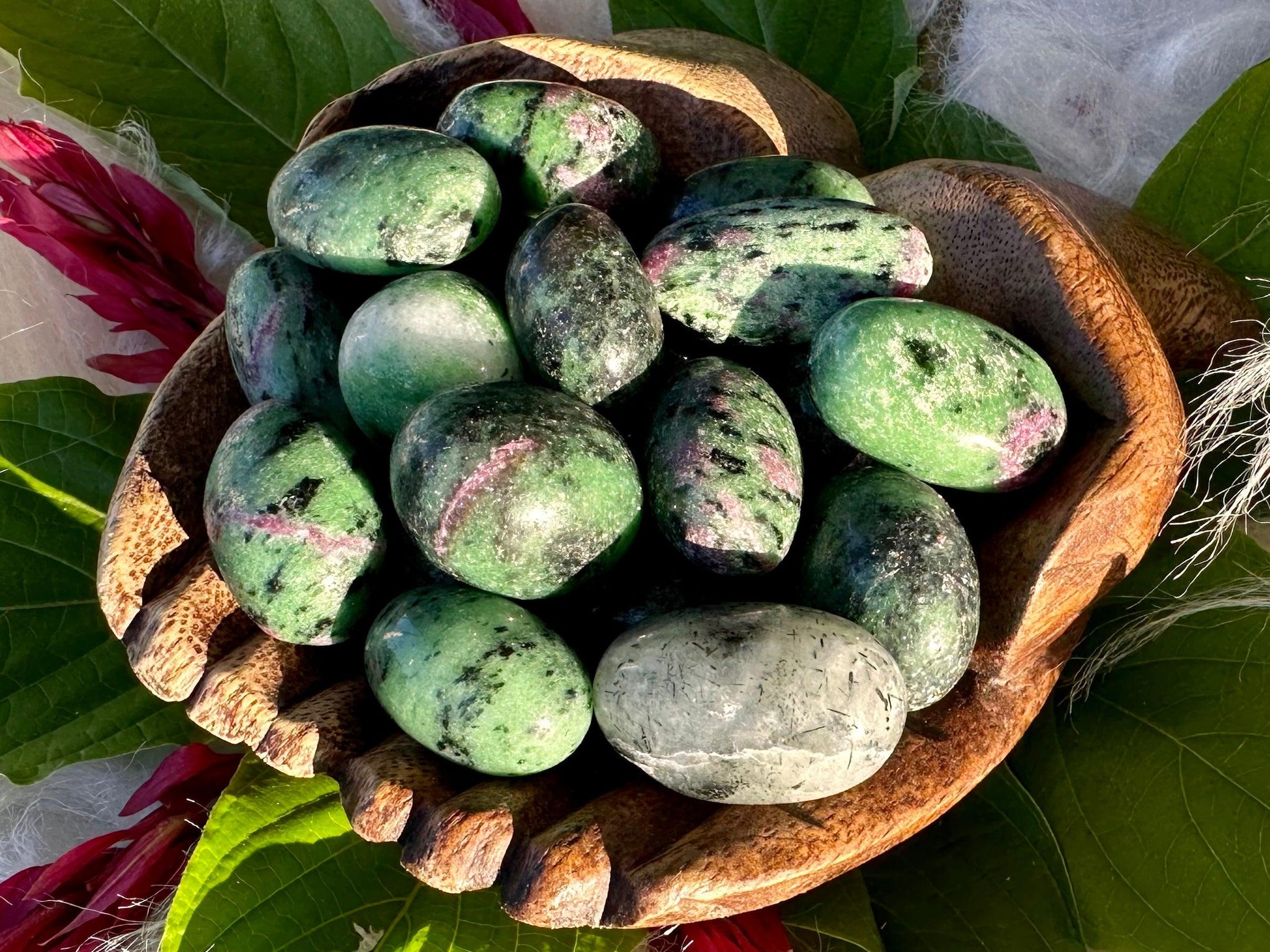 Buy Ruby in Zoisite Tumble Stone | Muse Crystals & Mystical Gifts