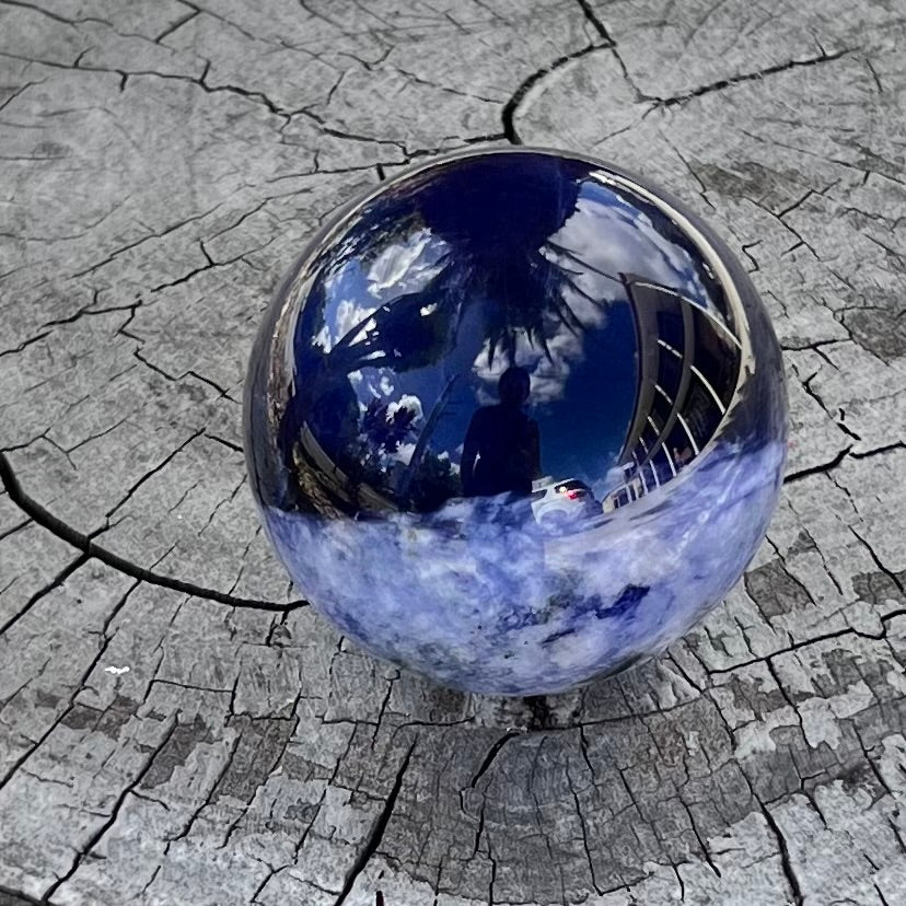 Dumortierite Sphere – Muse Crystals & Mystical Gifts