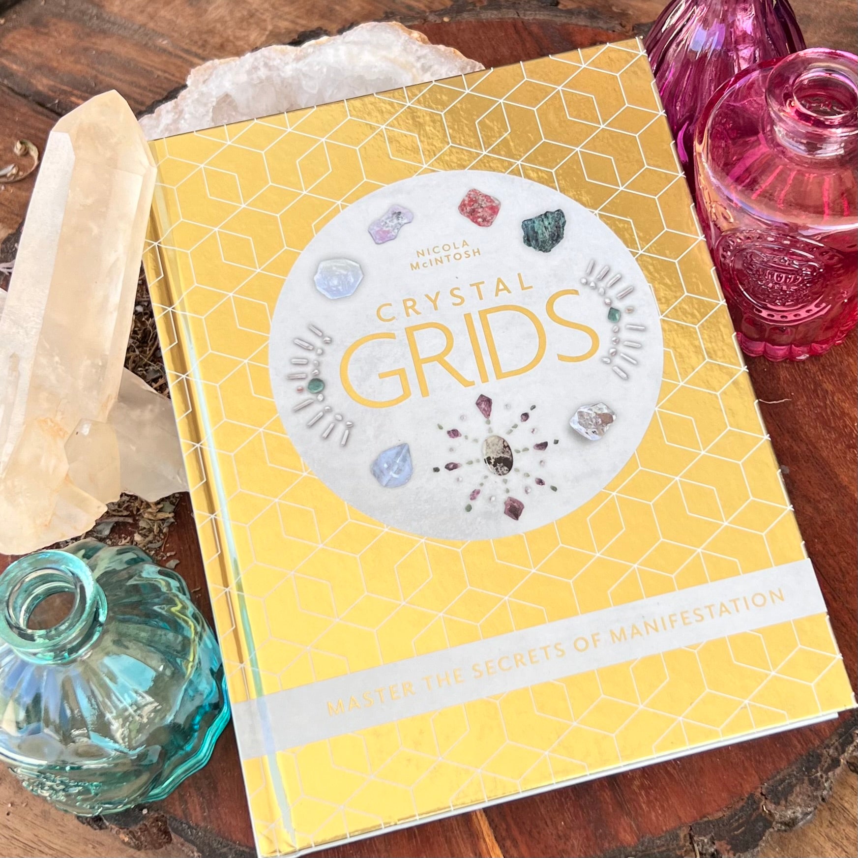 Crystal Grids Book ~ Nicola McIntosh – Muse Crystals & Mystical Gifts
