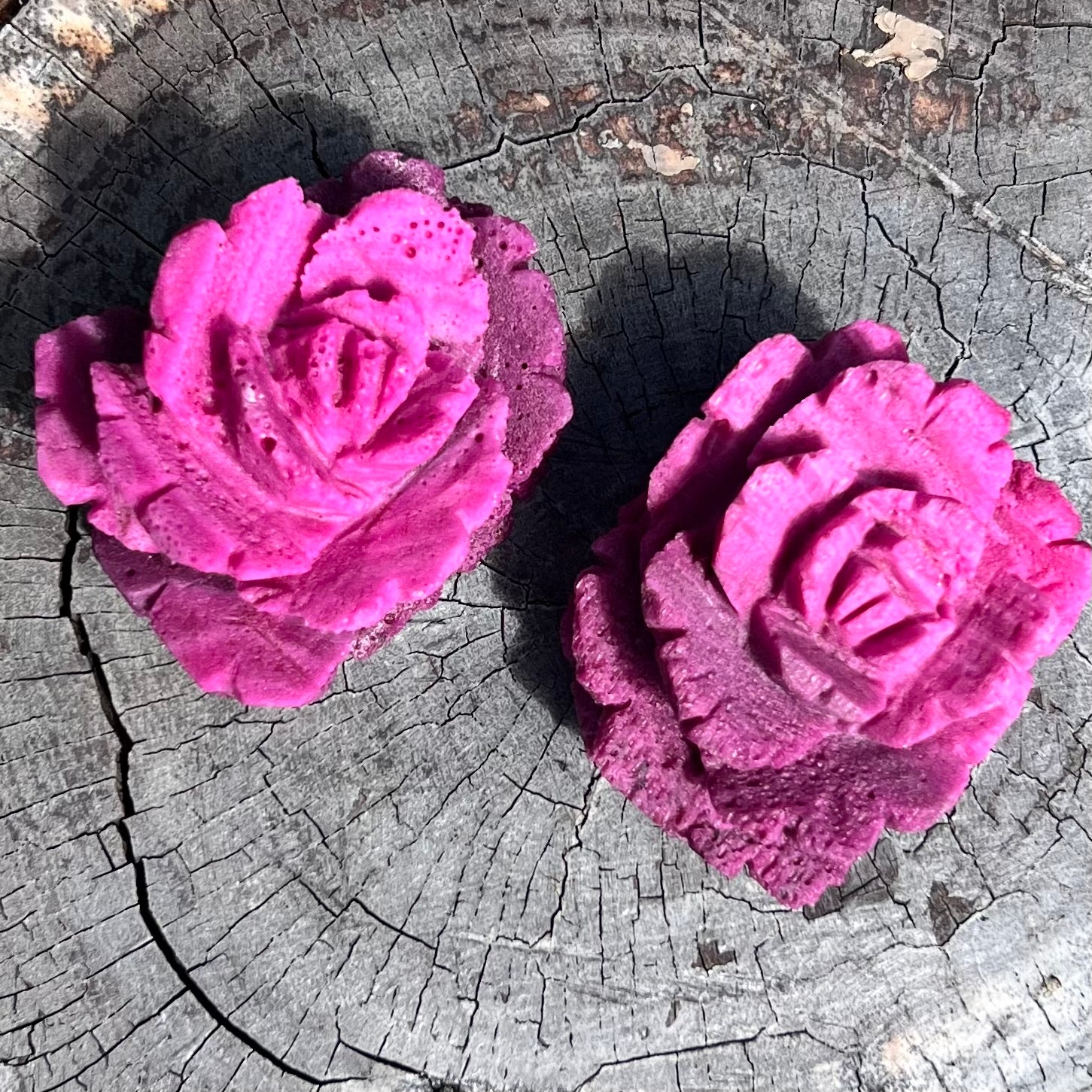 Crystal Rose Carving - Ruby – Muse Crystals & Mystical Gifts