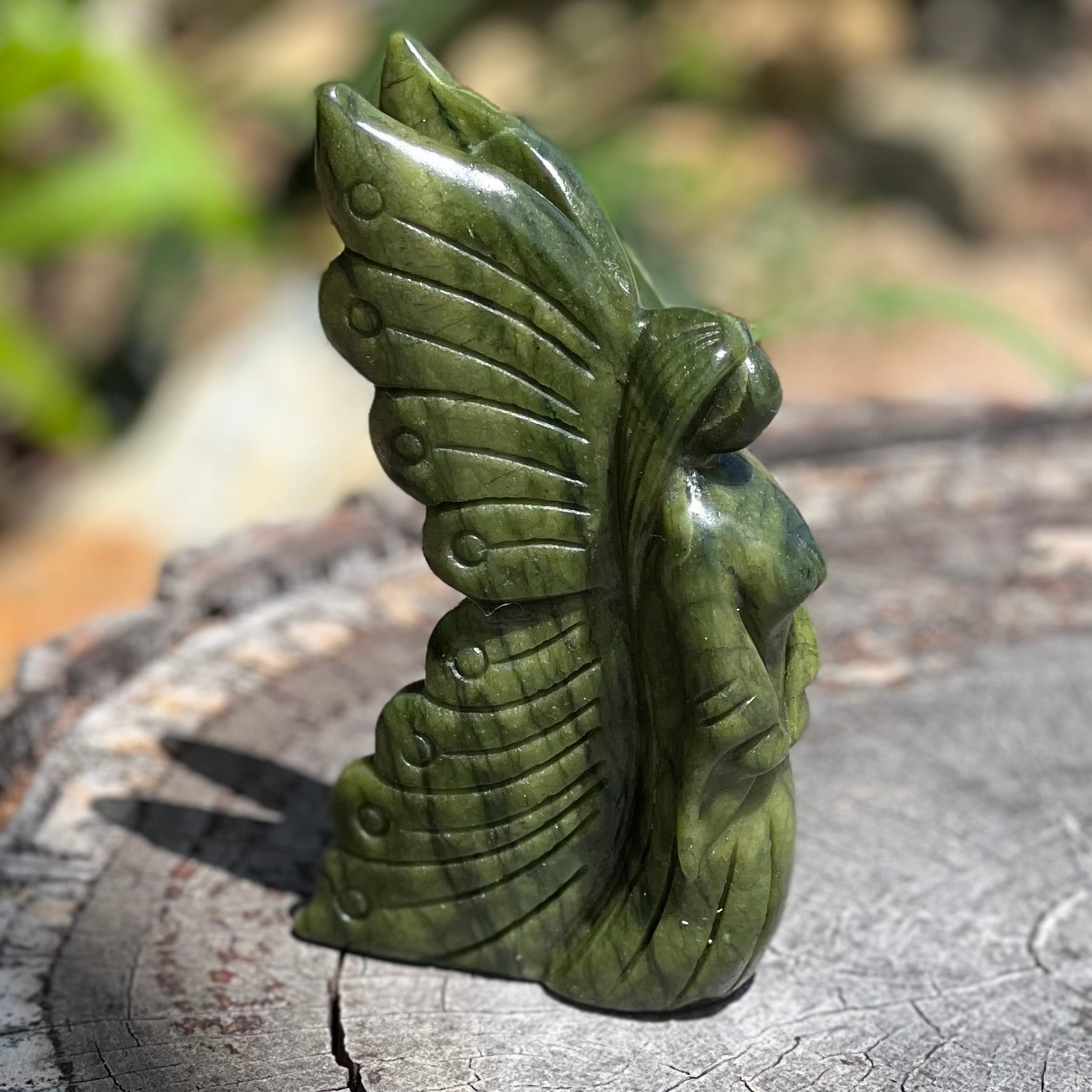 Lady Butterfly ~ Abundance ~ Afghanistan Jade – Muse Crystals ...
