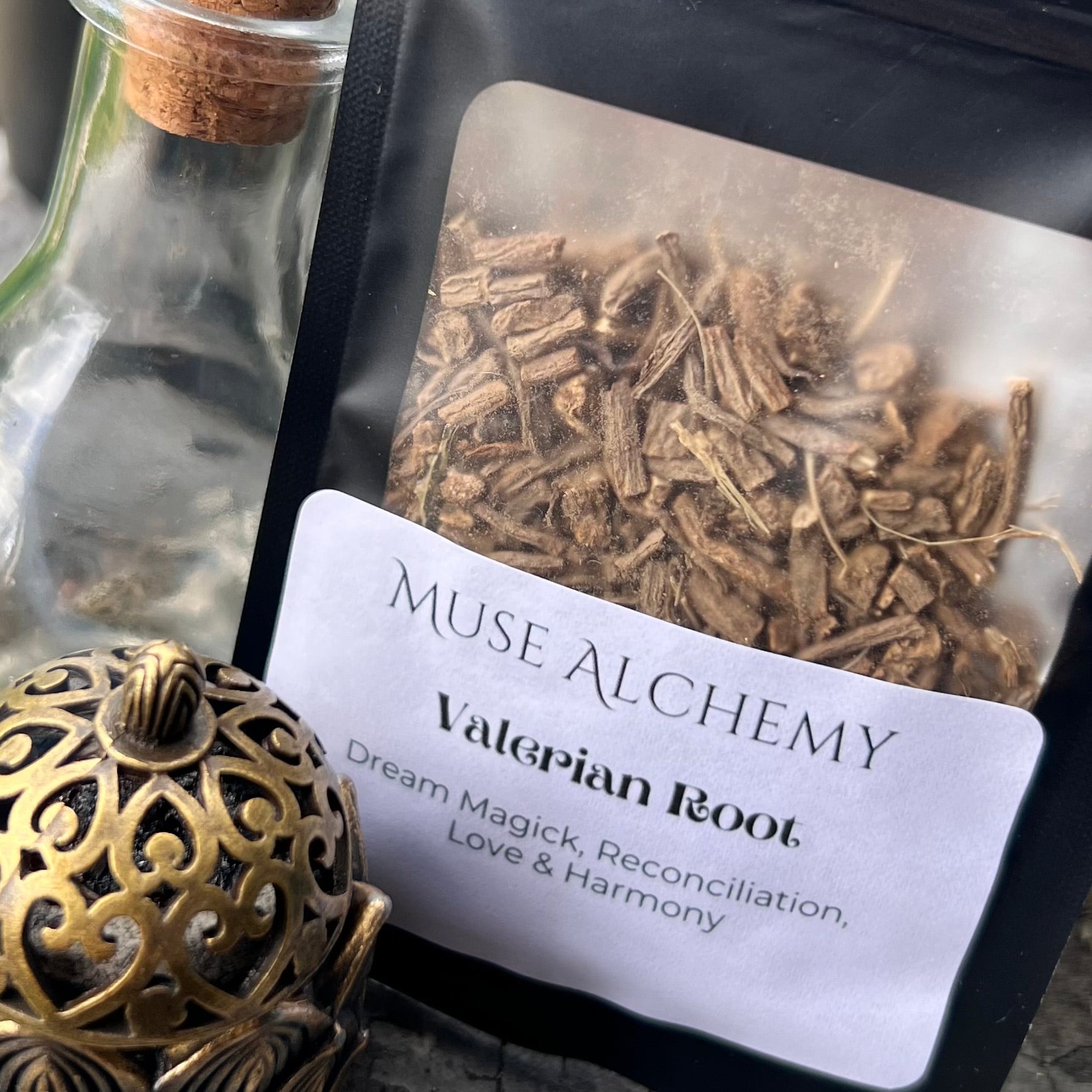Valerian Root ~ Muse Alchemy Botanicals – Muse Crystals & Mystical Gifts