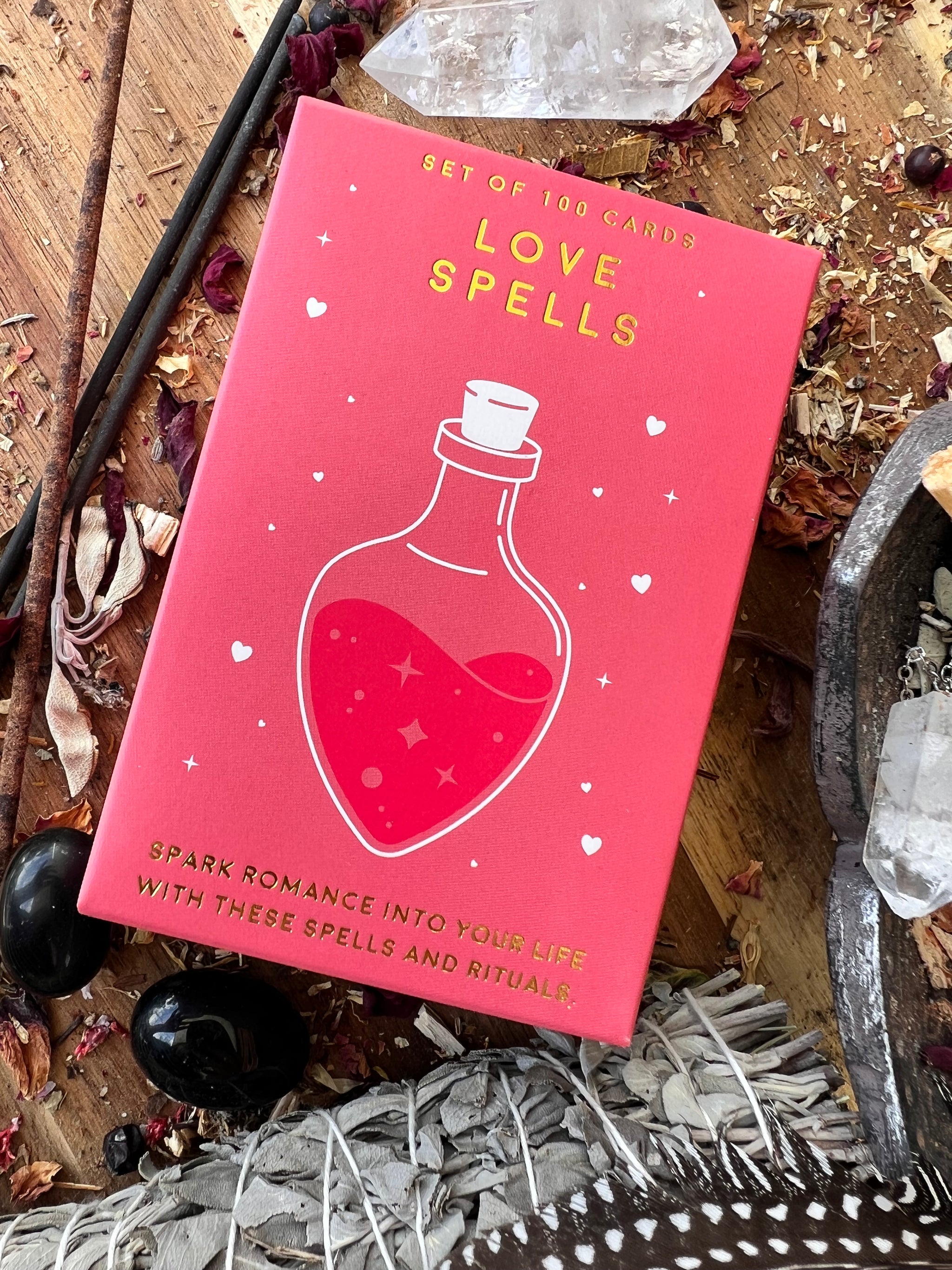 Love ~ Spell Cards – Muse Crystals & Mystical Gifts