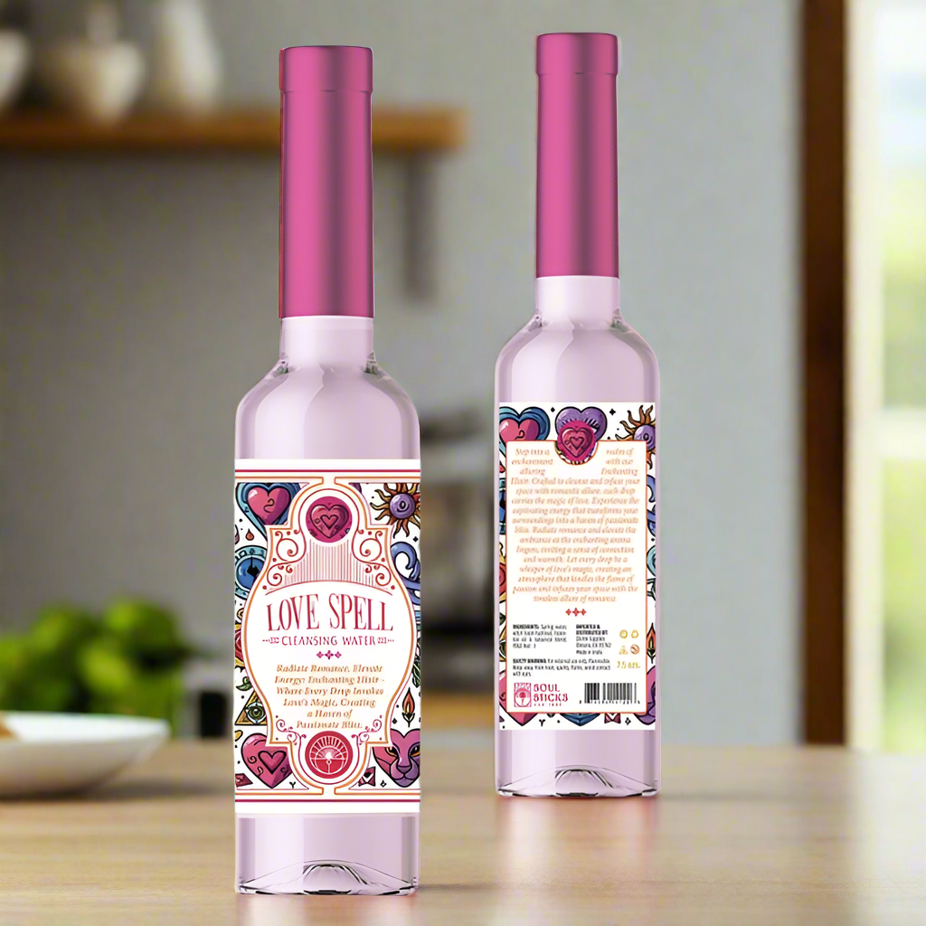 Love Spell ~ Cleansing Water – Muse Crystals & Mystical Gifts