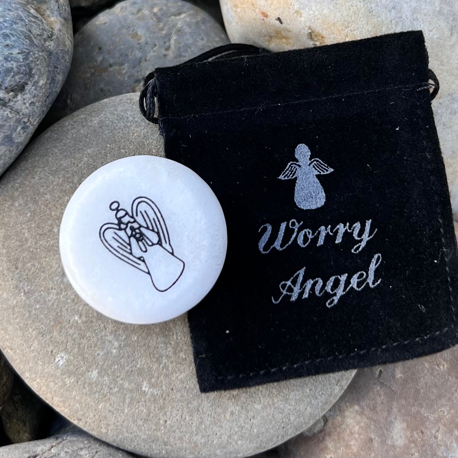 Worry Angel ~ Pocket Angel – Muse Crystals & Mystical Gifts