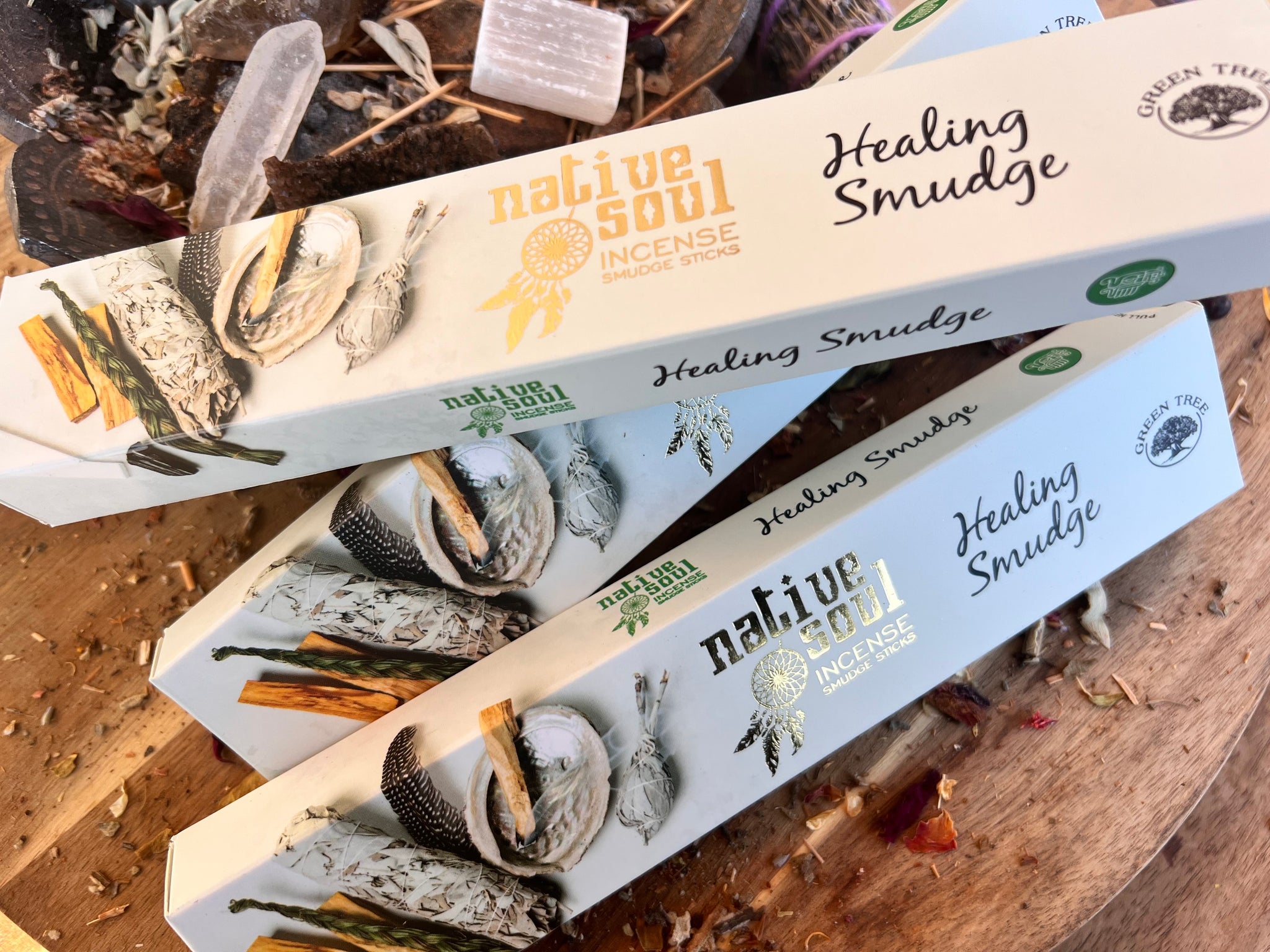 Healing Smudge Incense ~ Smudge Sticks – Muse Crystals & Mystical Gifts