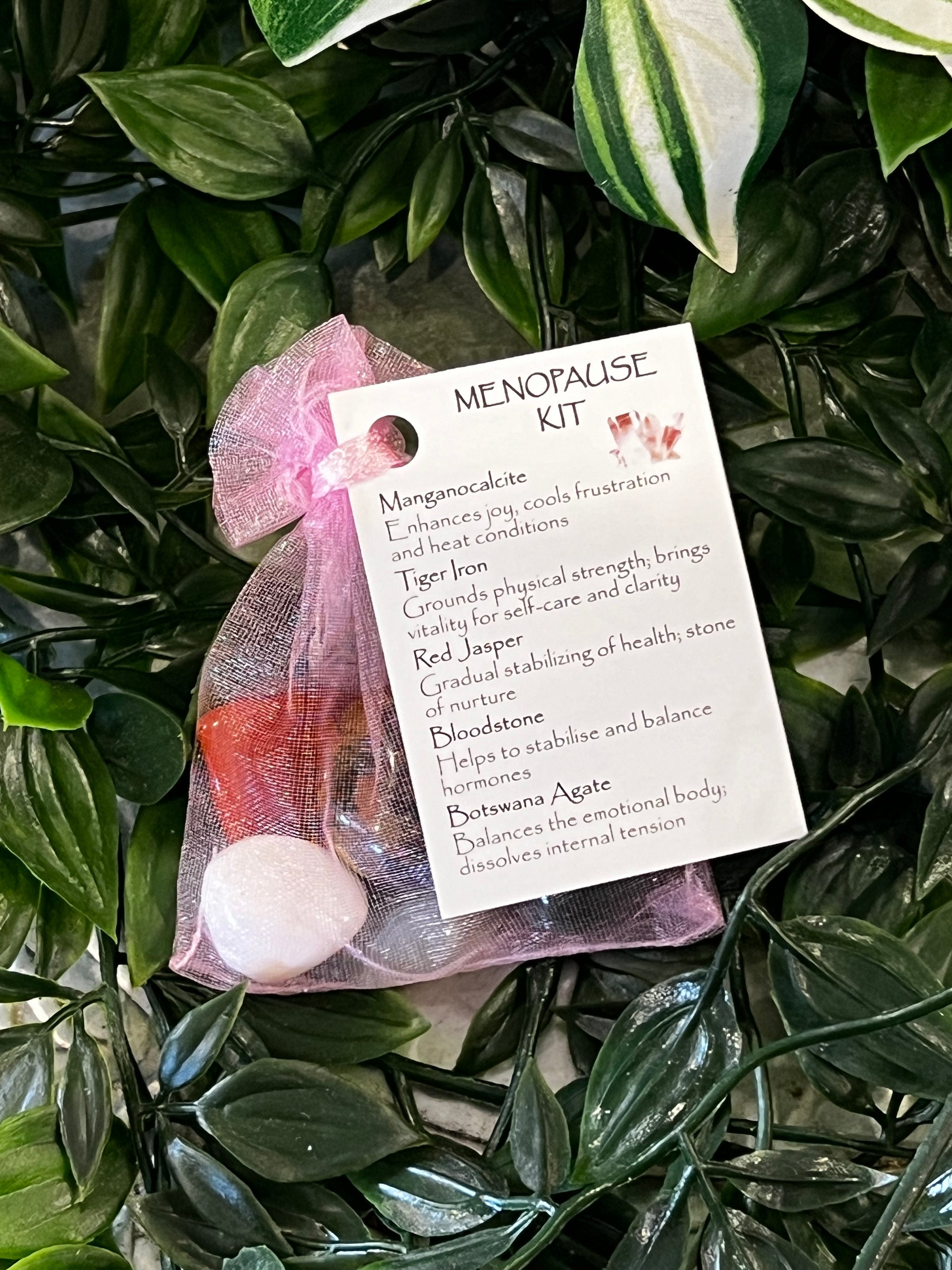 Menopause Tumbled Crystal Kit – Muse Crystals & Mystical Gifts