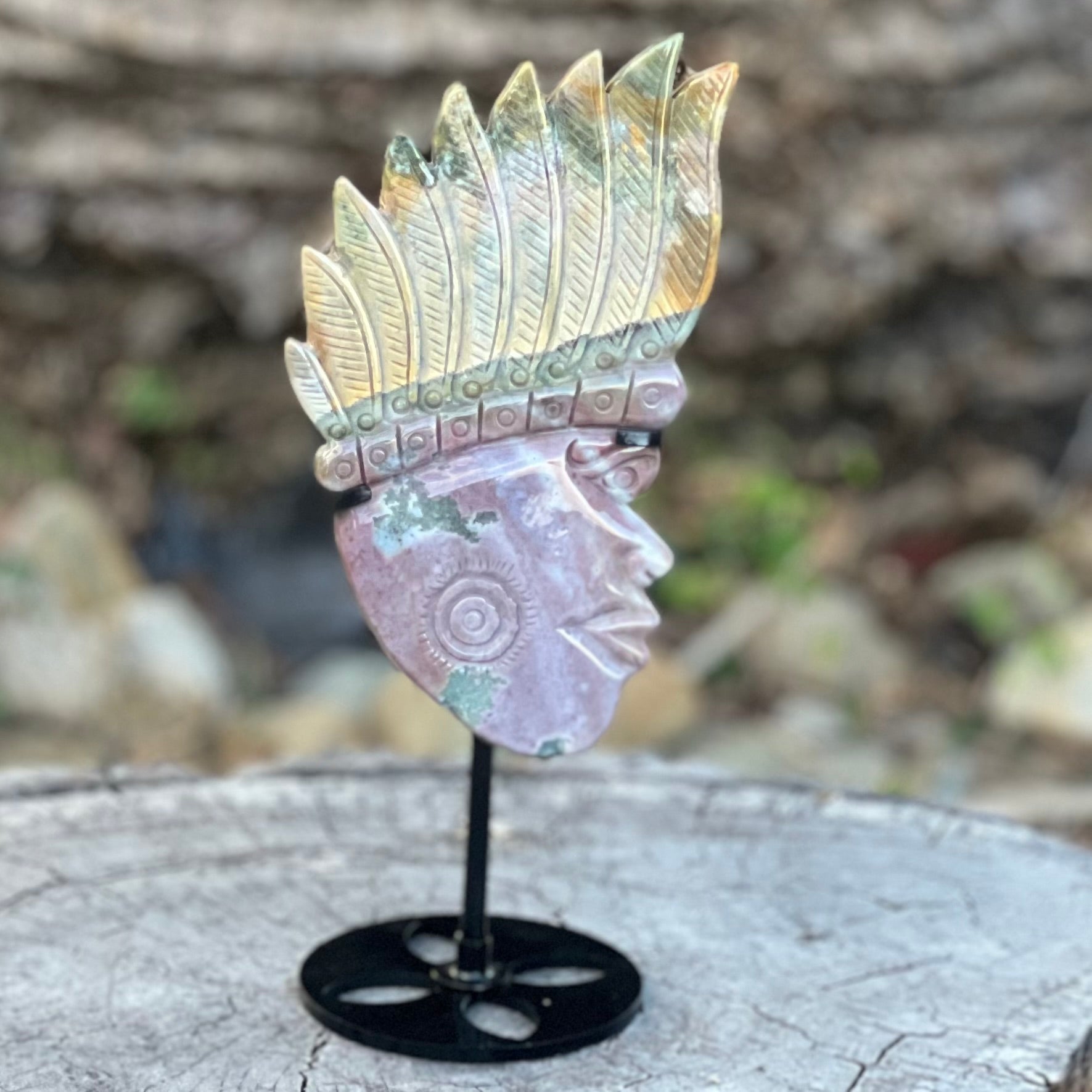 Indian Ocean Jasper Carving – Muse Crystals & Mystical Gifts