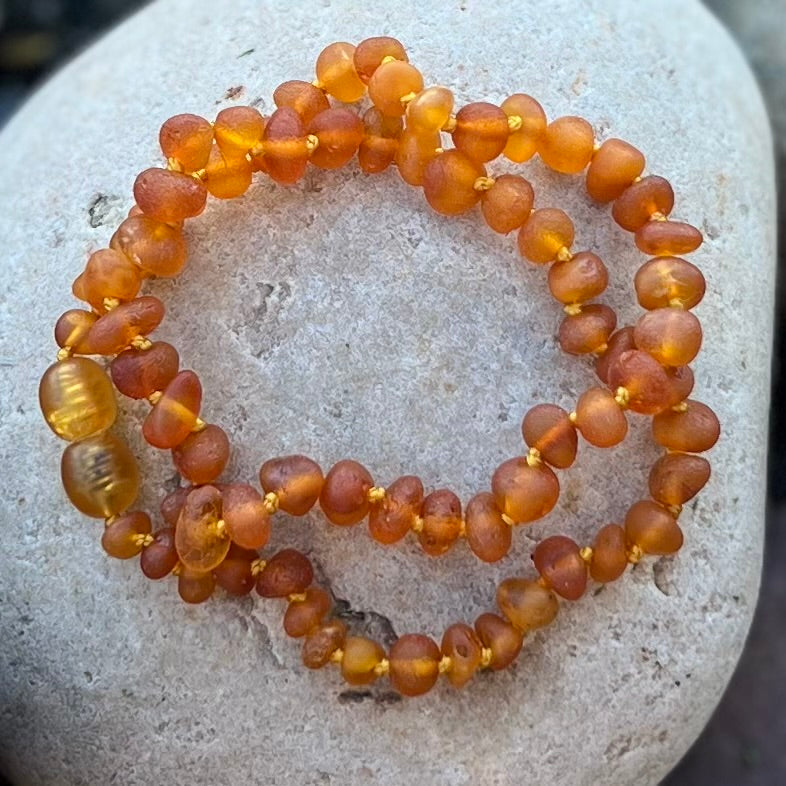 Amber Baby Teething Necklace – Muse Crystals & Mystical Gifts