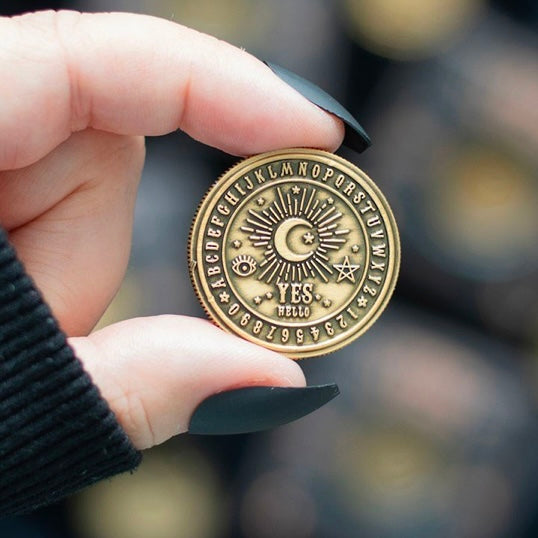 Yes~No Boxed Divination Decision Coin – Muse Crystals & Mystical Gifts