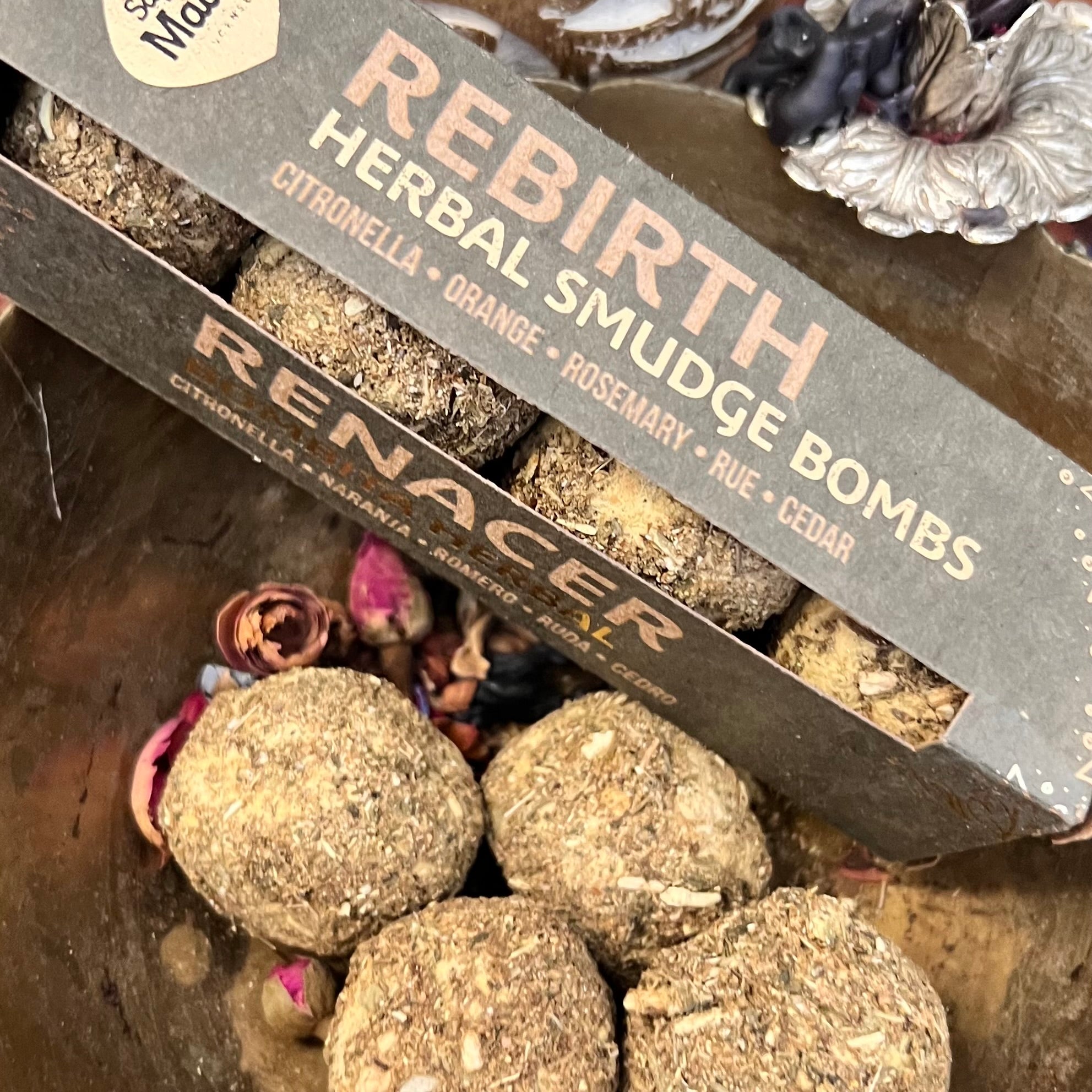 Rebirth ~ Herbal Incense Bombs – Muse Crystals & Mystical Gifts