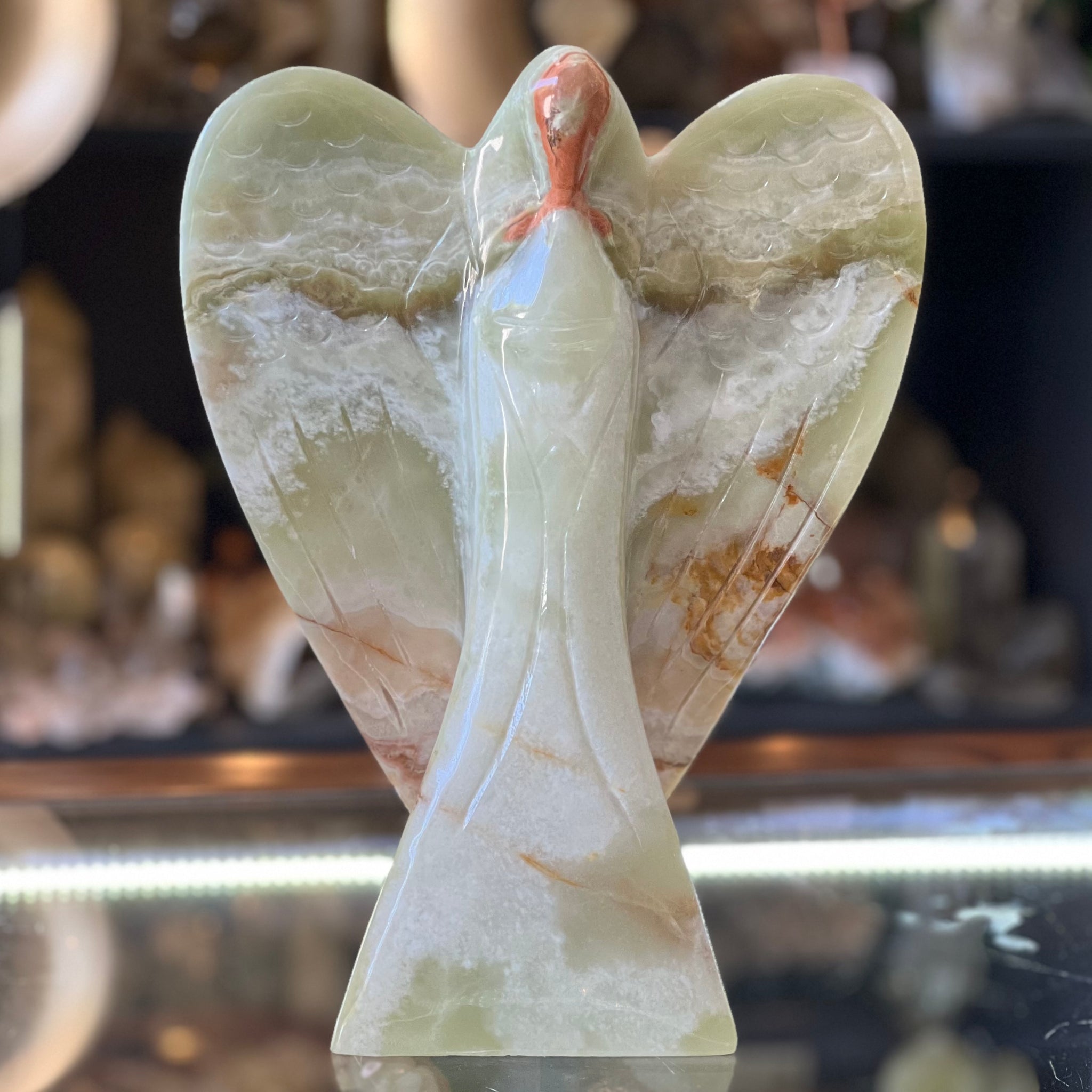 Shop Afghanistan Jade Angel Carving | Muse Crystals & Mystical Gifts