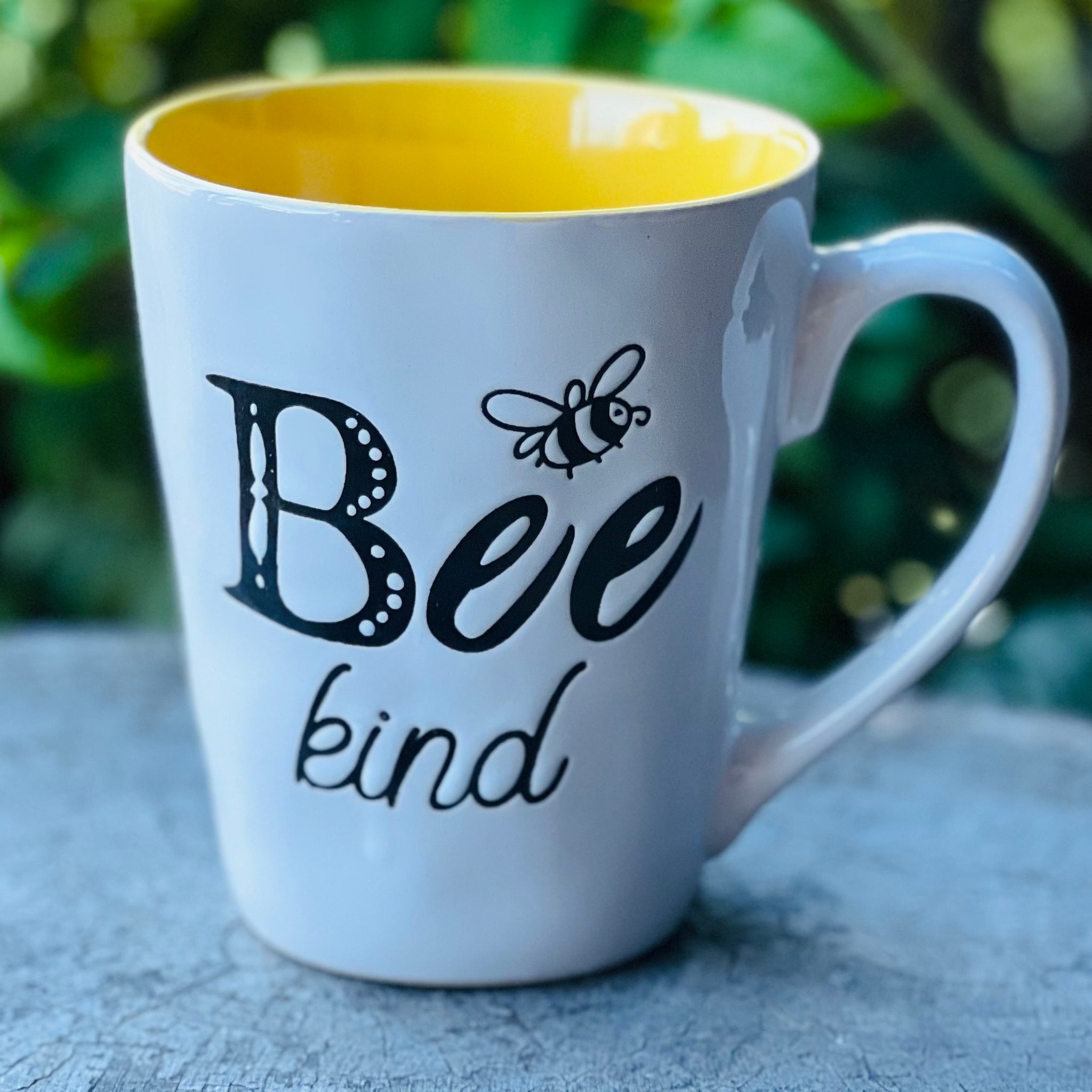 Bee Kind ~ Rustic Mug – Muse Crystals & Mystical Gifts
