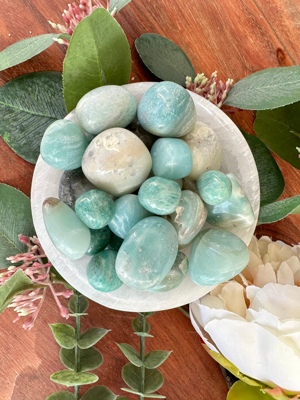 Buy Natural Amazonite Tumble Stone | Muse Crystals & Mystical Gifts