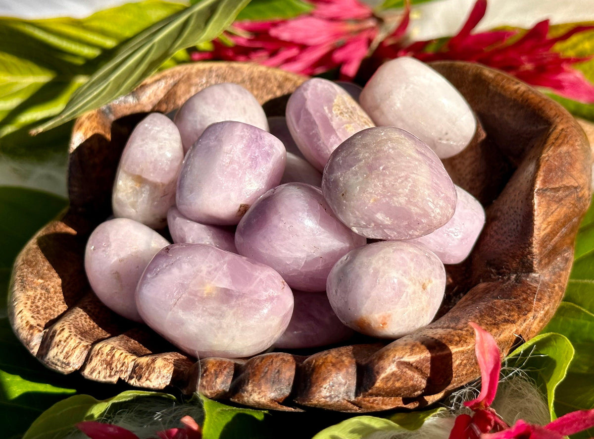 Buy Natural Kunzite Tumble Stone | Muse Crystals & Mystical Gifts