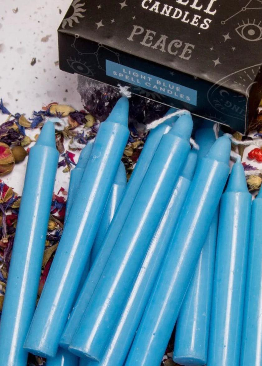 Light Blue Ritual & Spell Candles – Muse Crystals & Mystical Gifts