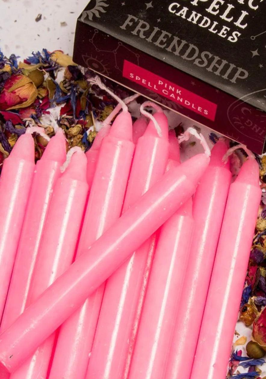 Pink Ritual & Spell Candles – Muse Crystals & Mystical Gifts