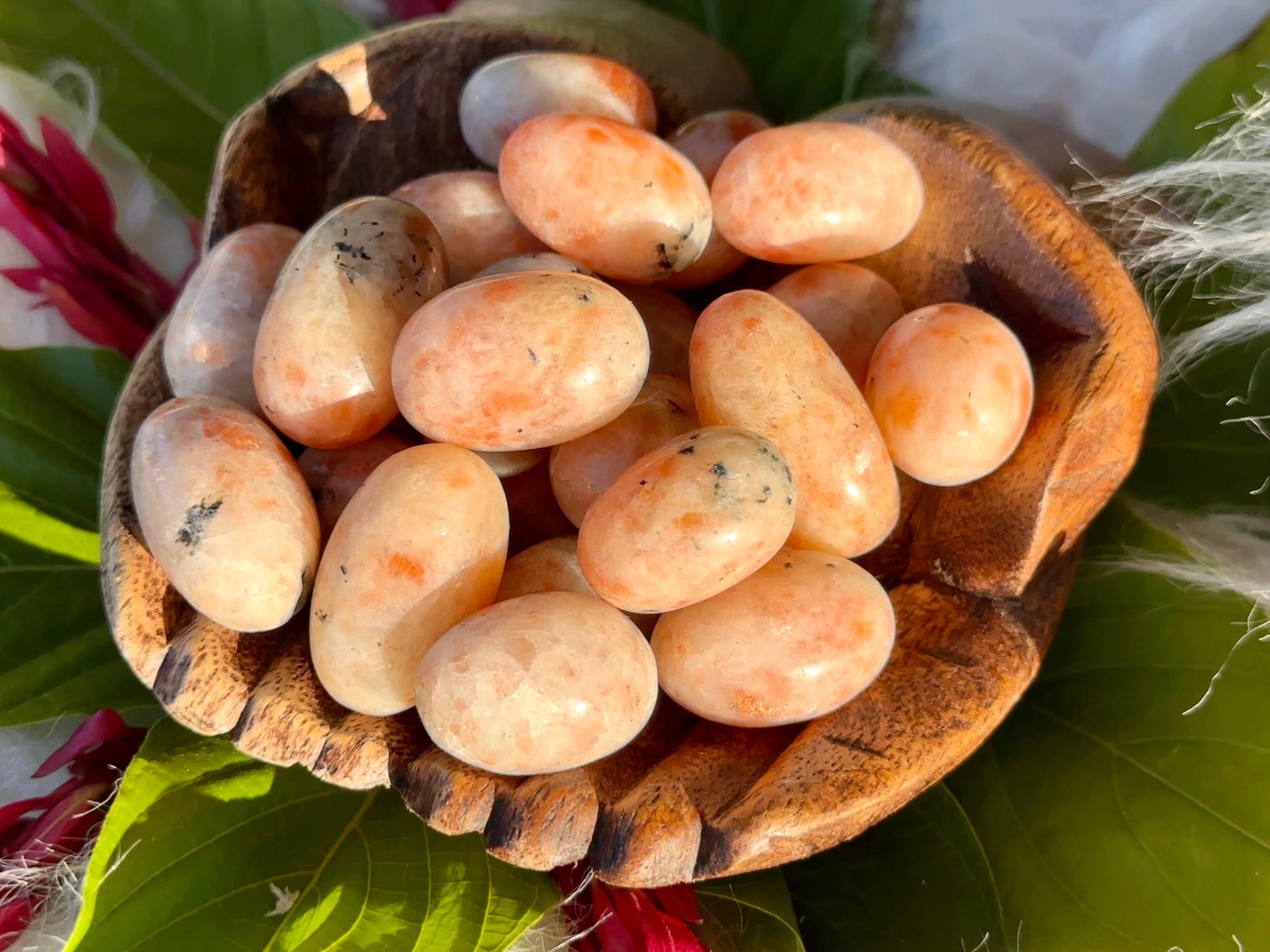 Buy Natural Sunstone Tumble Stone | Muse Crystals & Mystical Gifts